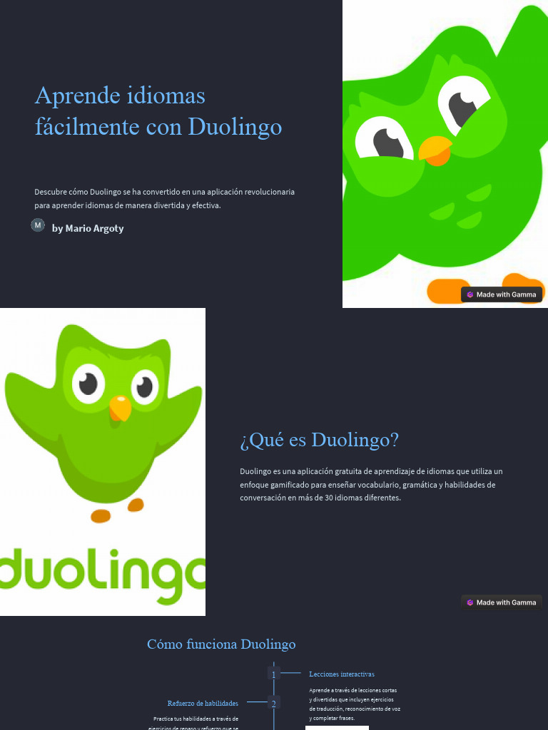 Aprende-idiomas-facilmente-con-Duolingo | Descargar gratis PDF | Aprendizaje | Ciencia cognitiva
