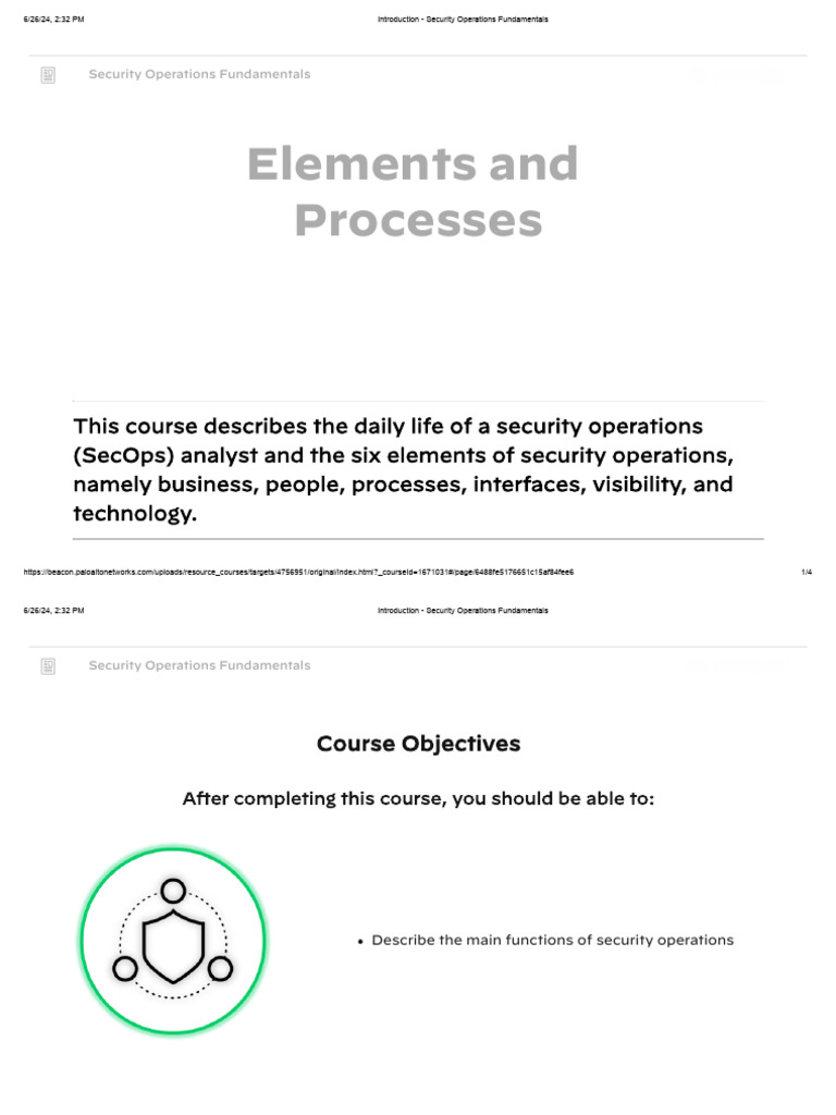 SecOps Analyst Essentials | PDF | Business | Technology & Engineering
