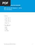 AP Calculus AB Exam Review Guide | PDF | Integral | Derivative
