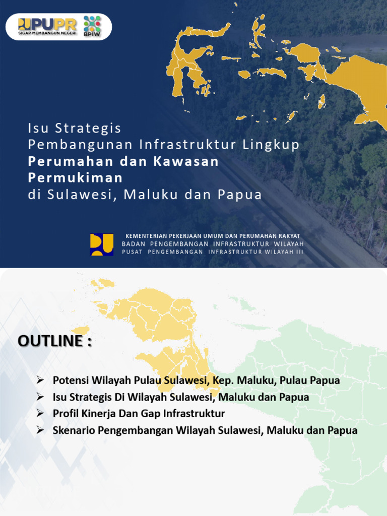 Puswil III BPIW PUPR_Isu Strategis Pembangunan Infrastruktur PKP ...
