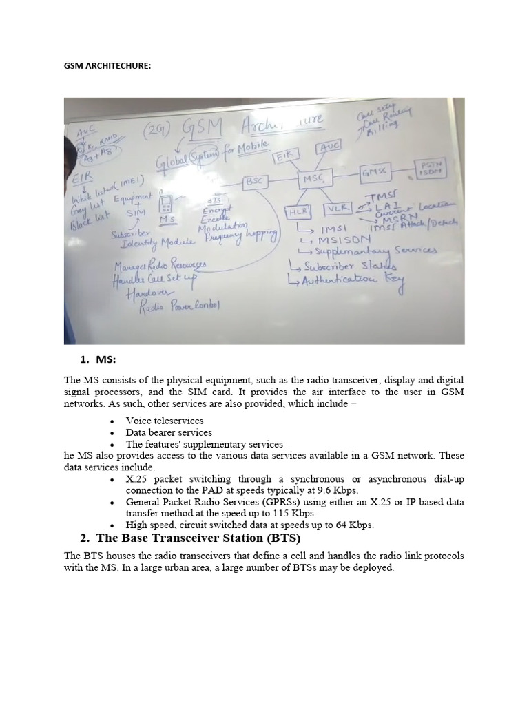 2G, 3G, 4G Architechure | PDF | Computer Engineering | Software Defined Radio