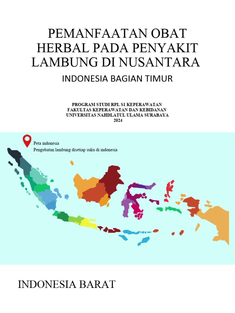Peta Penyakit Lambung Di Nusantara | PDF