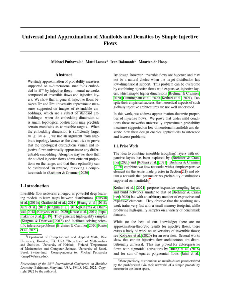 Puthawala 22 A | PDF | Manifold | Function (Mathematics)