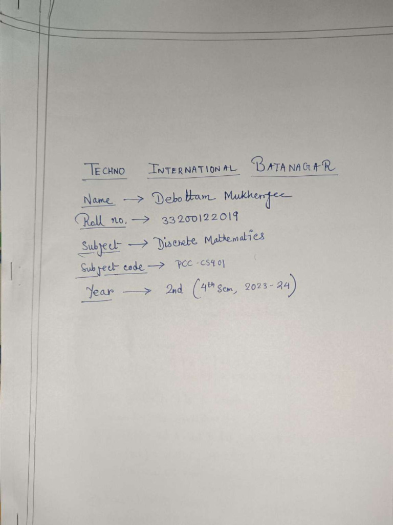 Debottam Mukherjee - Math - Ca2 | PDF