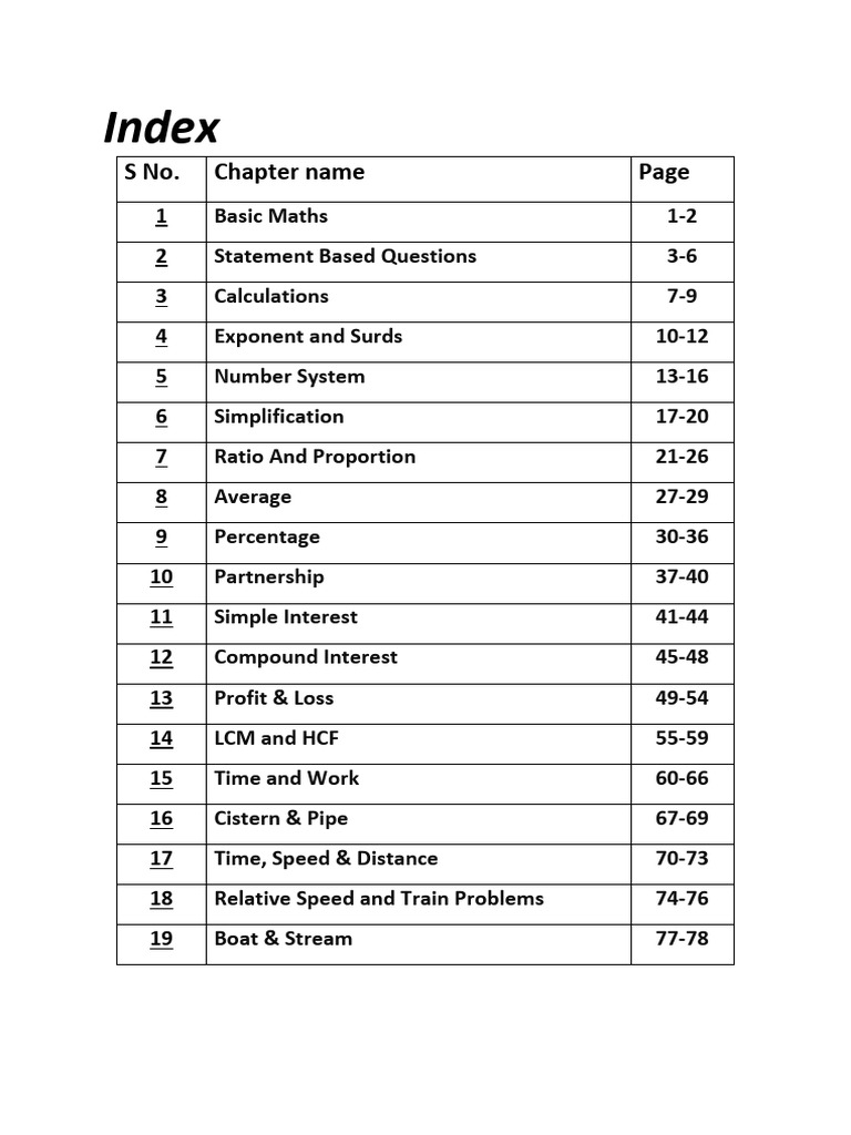 Maths Sheets Master Classes | PDF