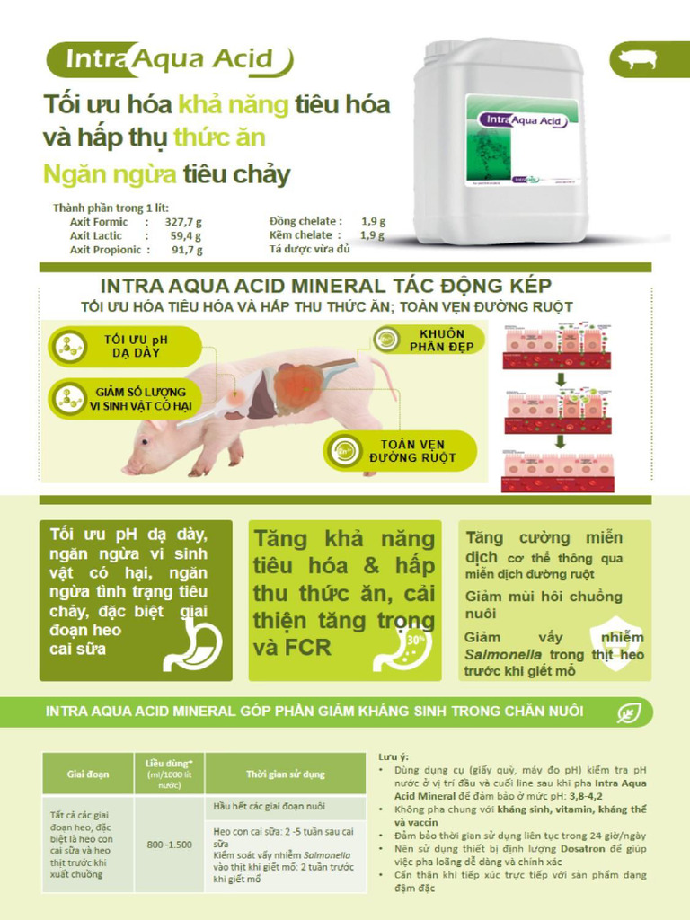 AH11 - Intra Aqua Acid Mineral | PDF