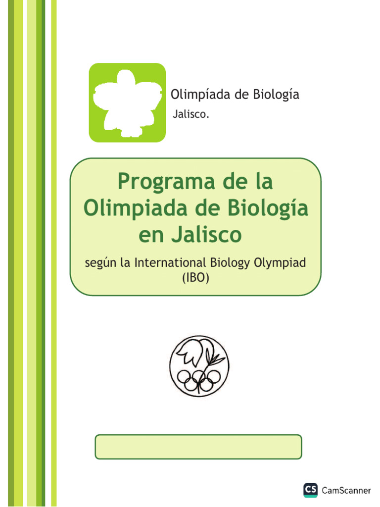 Programa de Olimpiada Ibo en Jalisco PDF | PDF | Respiración celular | Mitosis