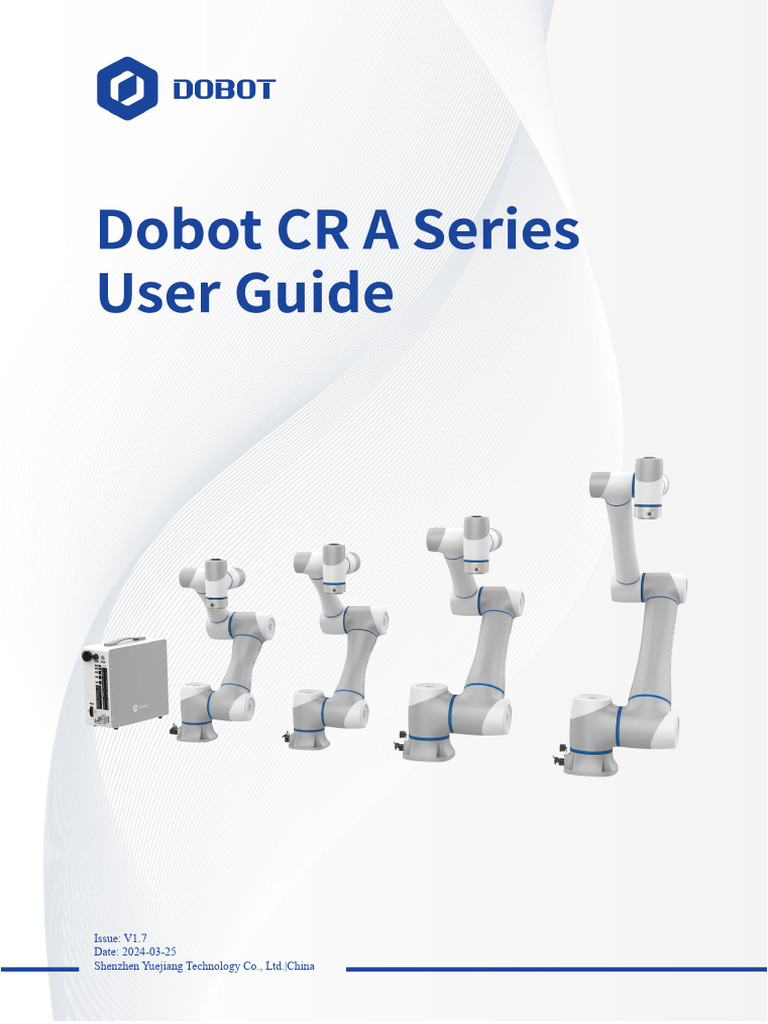 Dobot CR A Series User Guide V1.7 - 20240325 - en | PDF | Electromagnetic Interference | Safety