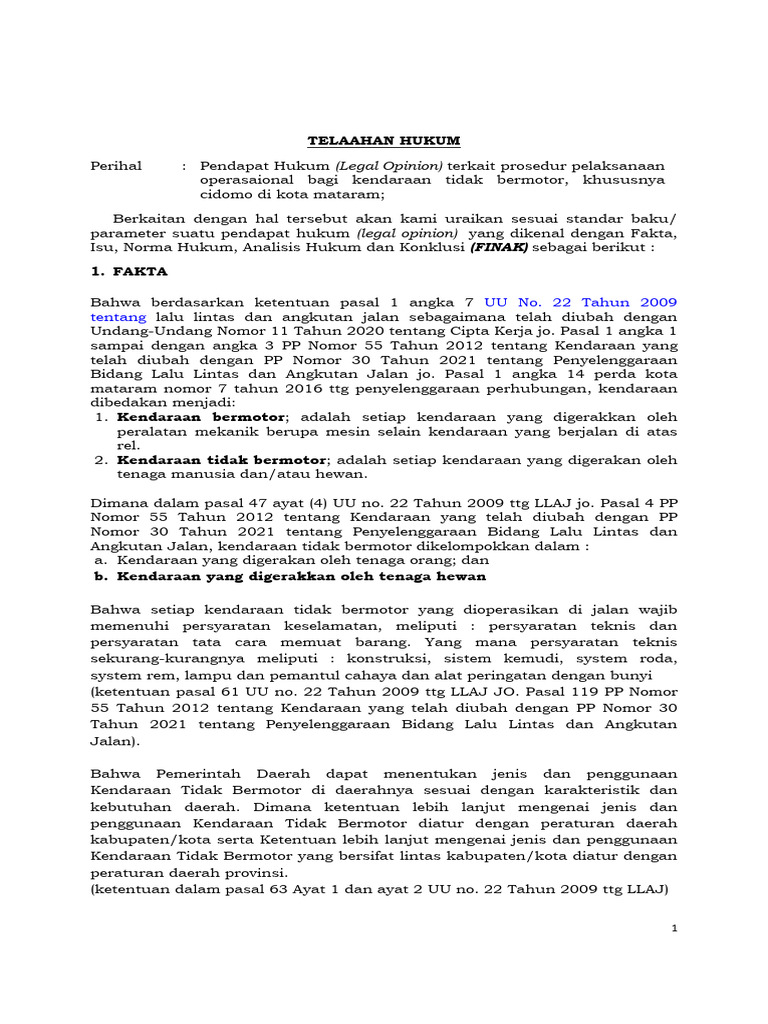 Kajian Hukum 2022 | PDF