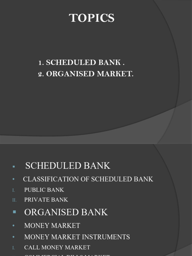 Saptadeep Saha (Financial Market) | PDF | Financial Markets | Banks