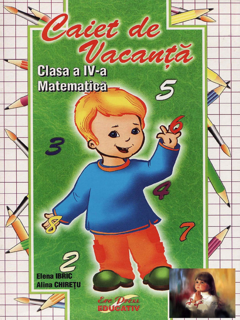 Caiet de Vacanta Clasa 4 Matematica | PDF