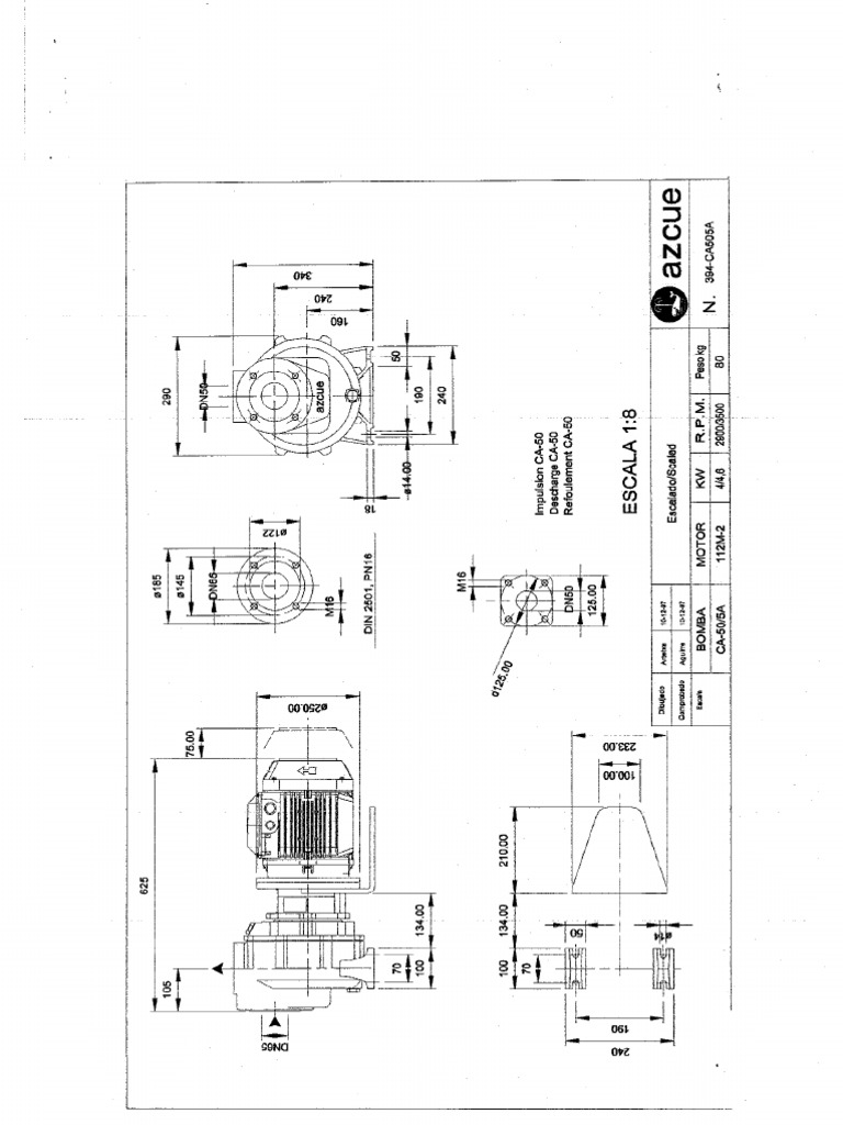 Azcue Ca 50 - 5a | PDF