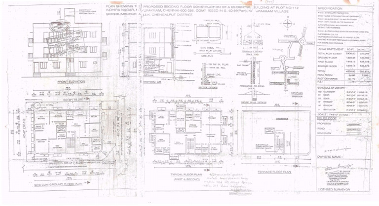 Kattupakkam Fake Plan | PDF