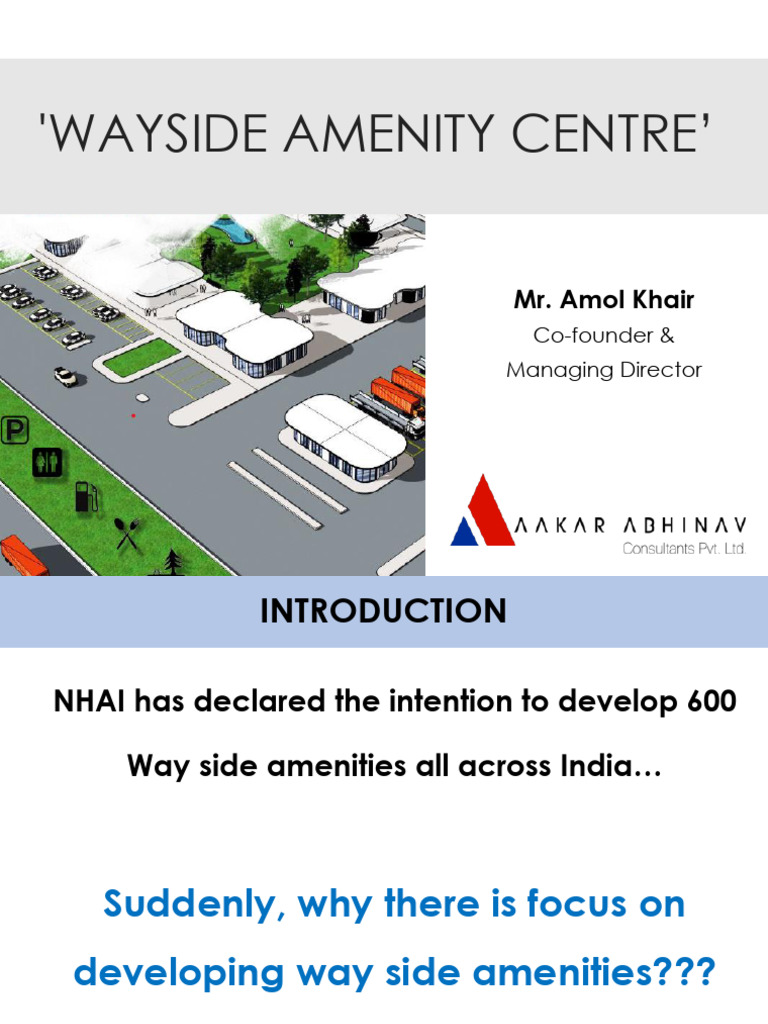 Wayside Amenities For Students | PDF | Road Surface | Controlled Access Highway