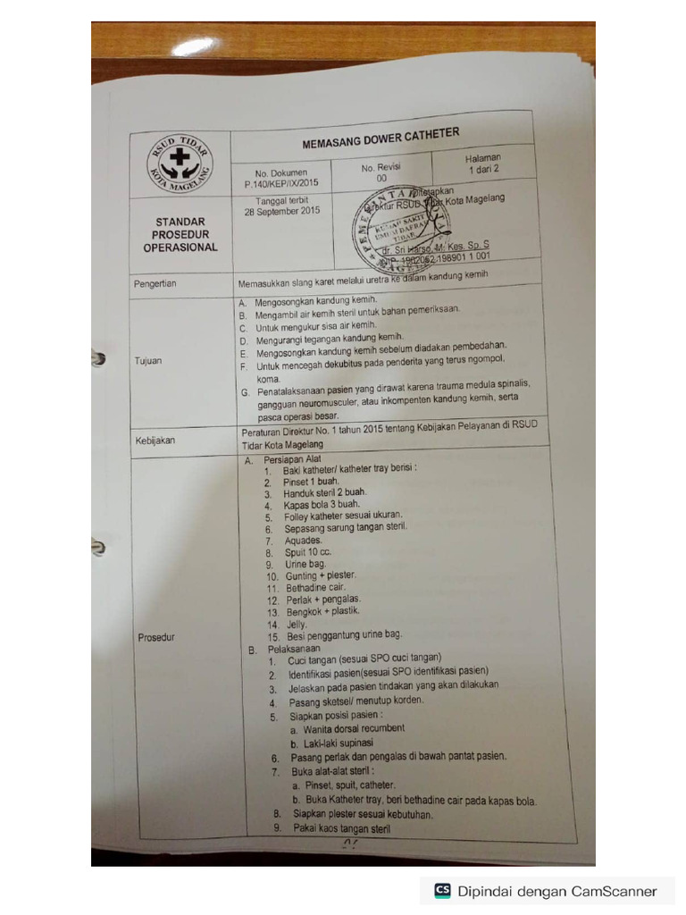 S.O.P DC(2) (1) | PDF