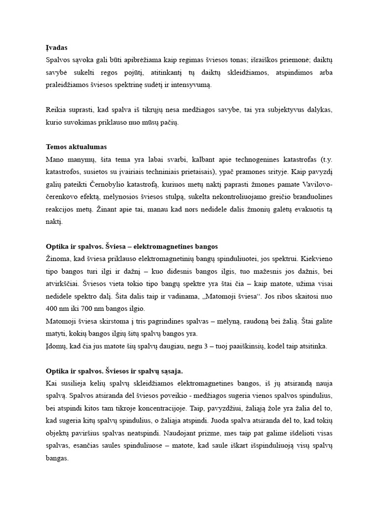 Projektinio Darbo Špargalke | PDF