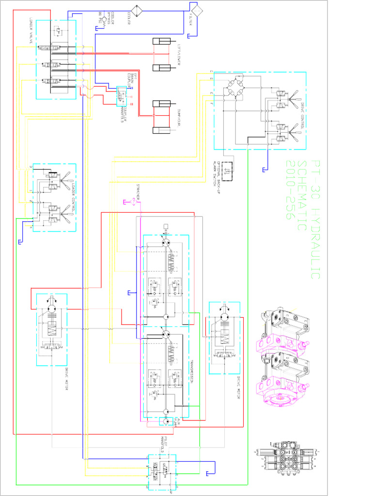 PT-30 Hyrdo Schematic2 | PDF