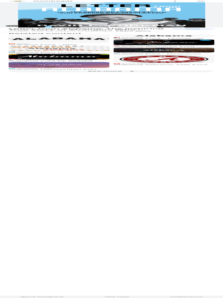 Letter Alabama Font - Google Search | PDF