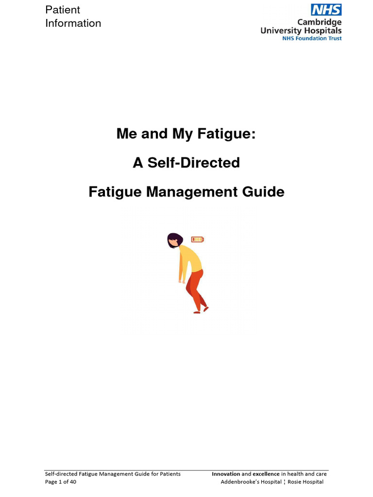 Fatigue Management | PDF | Hospital
