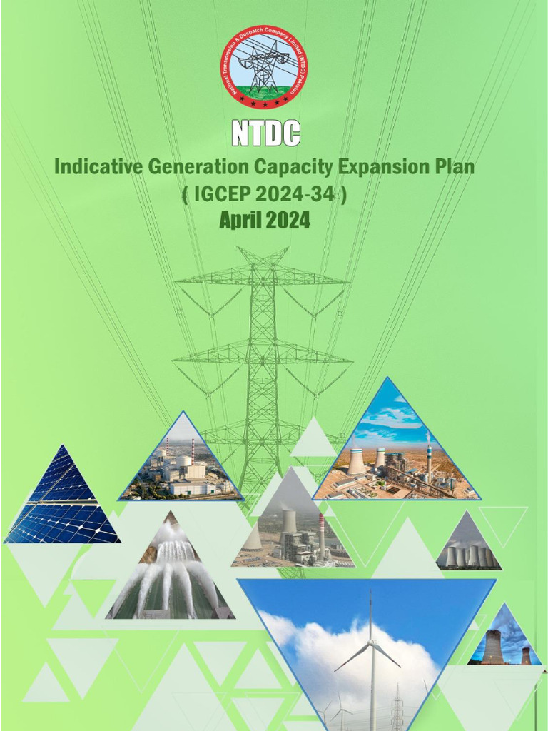 Igcep 2024-34 Report | PDF | Renewable Energy | Solar Power