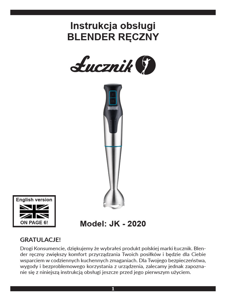 Instrukcja Obslugi LUCZNIK JK 2020 | PDF