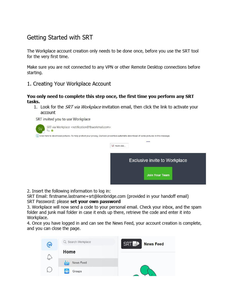 How To Access The SRT Tool | PDF | Computers