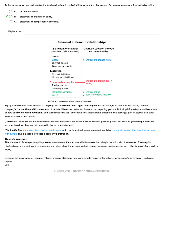 5.01 Introduction To Financial Statement Analysis - Answers | PDF | Audit | Auditor's Report