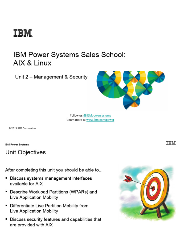 Unit 02 - AIX - Management & Security | PDF | Computer Engineering ...