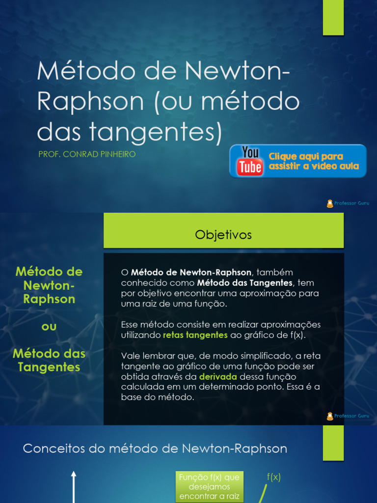 Calculo Numerico Metodo de Newton Raphson | Download grátis PDF ...