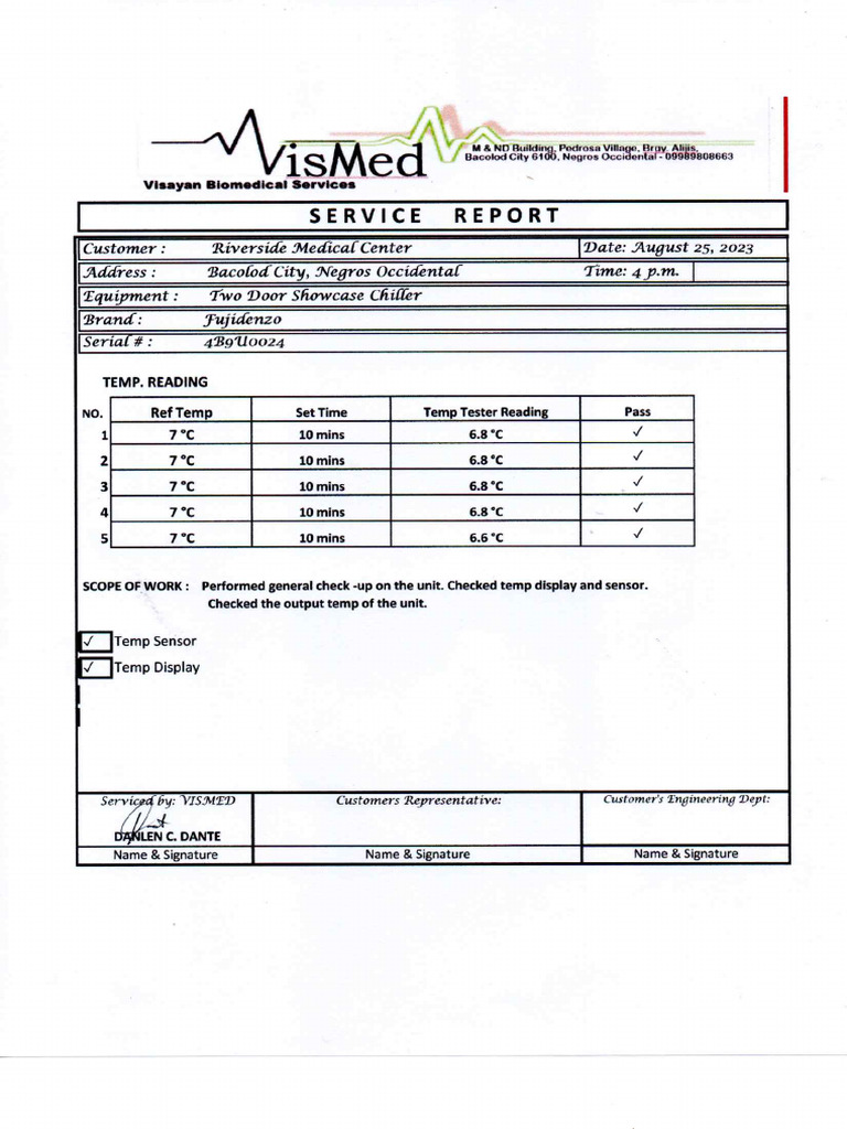 Ref Temp Calibration 3 | PDF