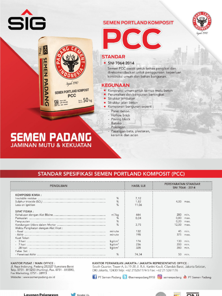 Padang Brosur PCC | PDF