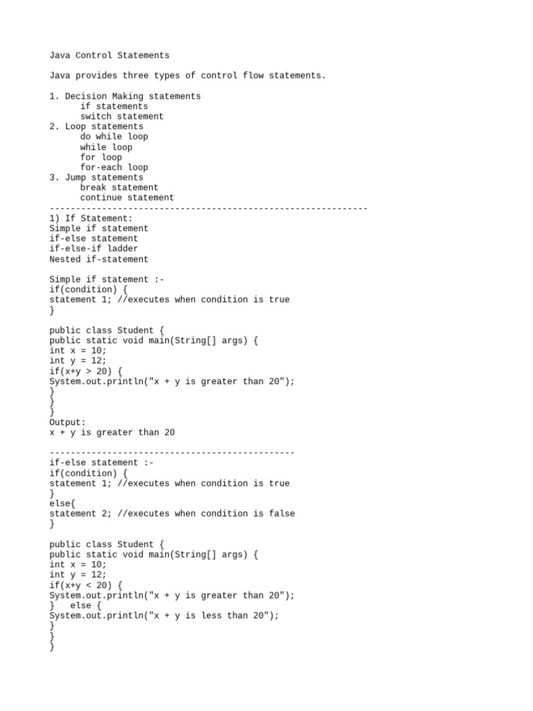if else | Download Free PDF | Control Flow | Computer Engineering