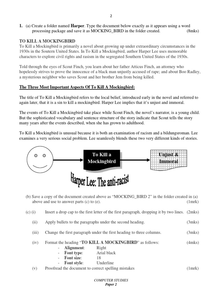 Word Processor 20 Practical Questions Model Wp21112021020 QP | PDF | To ...