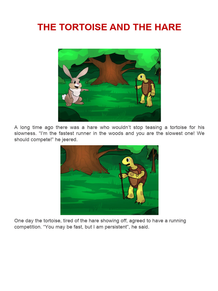 The Tortoise and The Hare | PDF