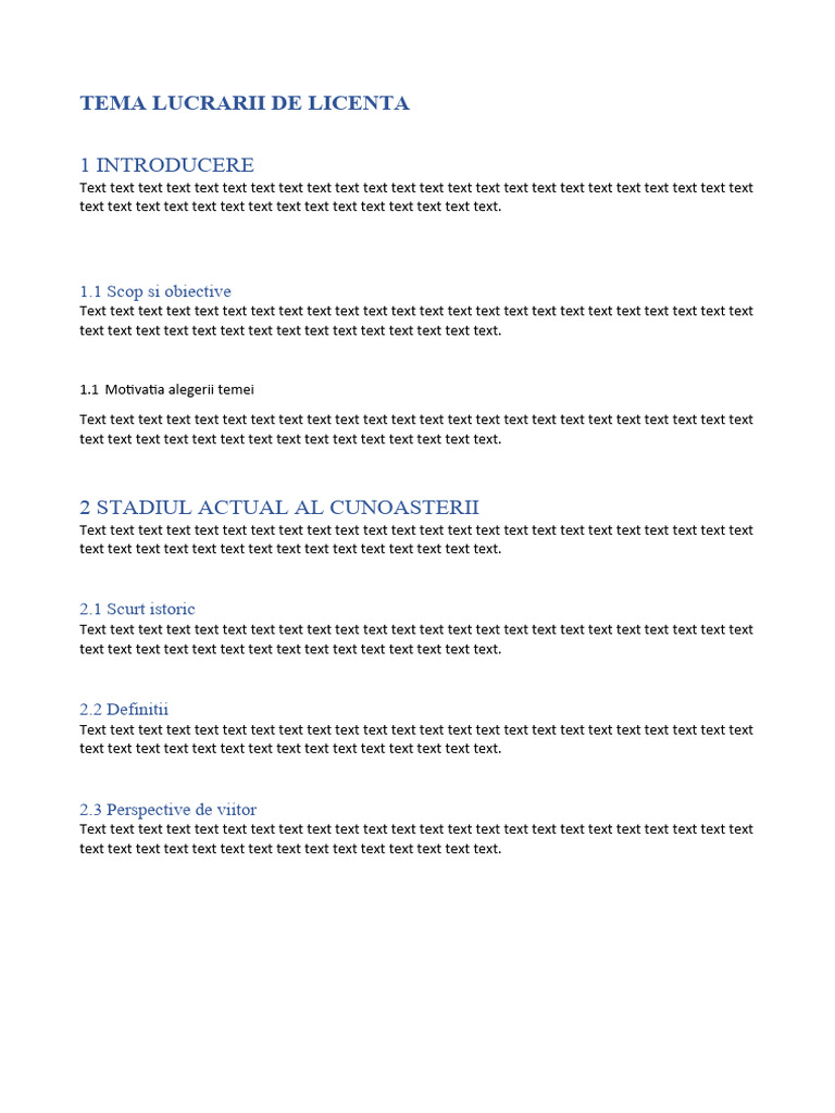 Ghid pentru Lucrarea de Licență | PDF | Art