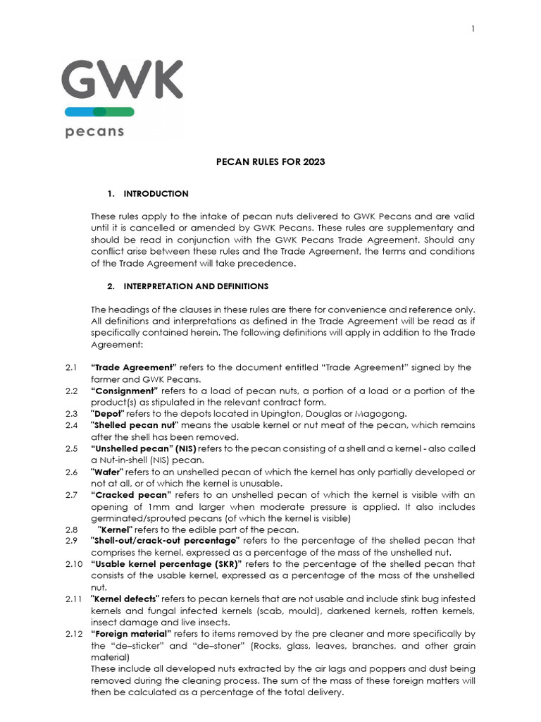 Pecan Rules gwk258046645 | PDF | Hedge (Finance) | Exchange Rate