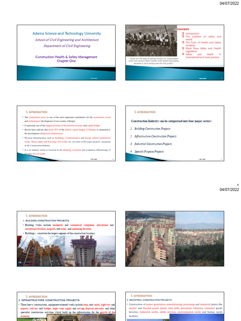 Ch-1 To 4 PPT in PDF Format | PDF | Occupational Safety And Health ...