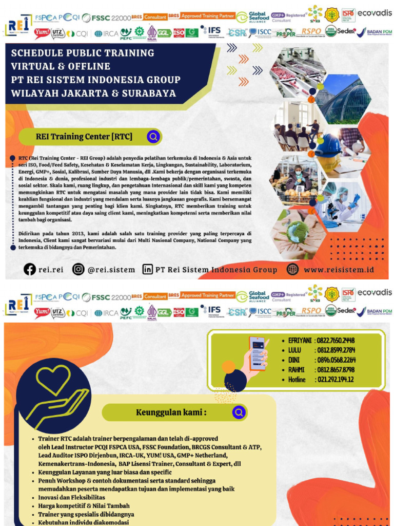 0502 (New 2024) - Schedule Virtual & Offline Public Training Pt. Rei Sistem Indonesia Group ...