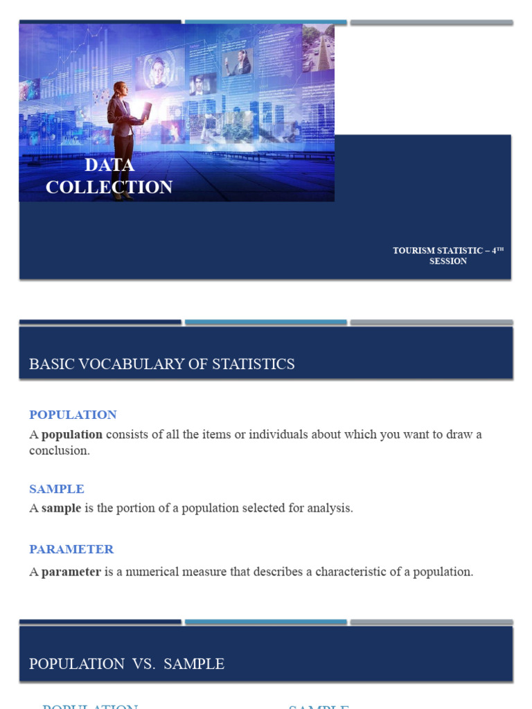 Session 4 - Data Collection | PDF | Sampling (Statistics) | Statistics