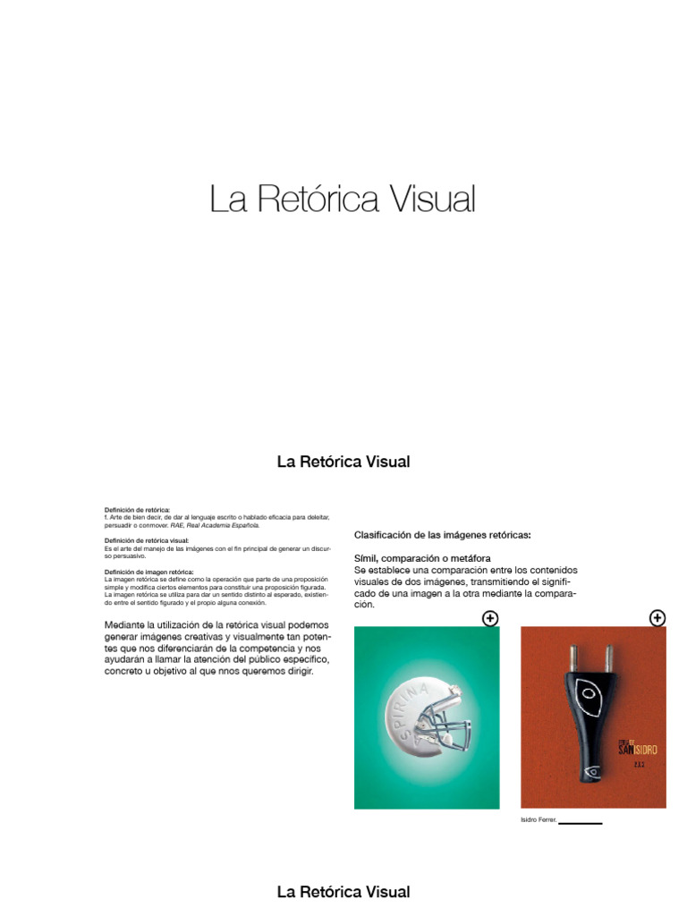 La-Retórica-Visual | Descargar gratis PDF | Retórica | Alegoría