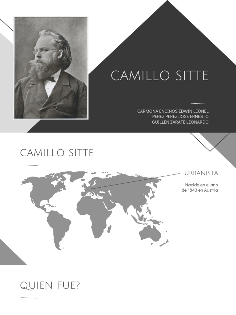 Camillo Sitte | PDF