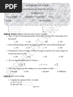 MATHS PAPER 1 GRADE 4 Final | PDF