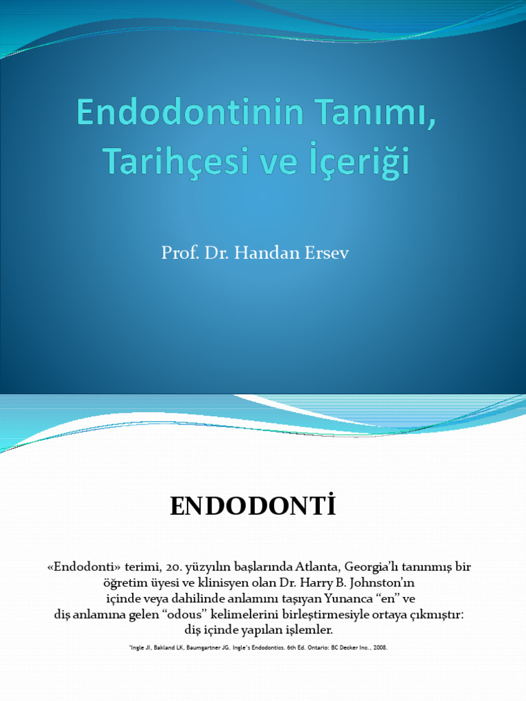 Endo Tanımı | PDF