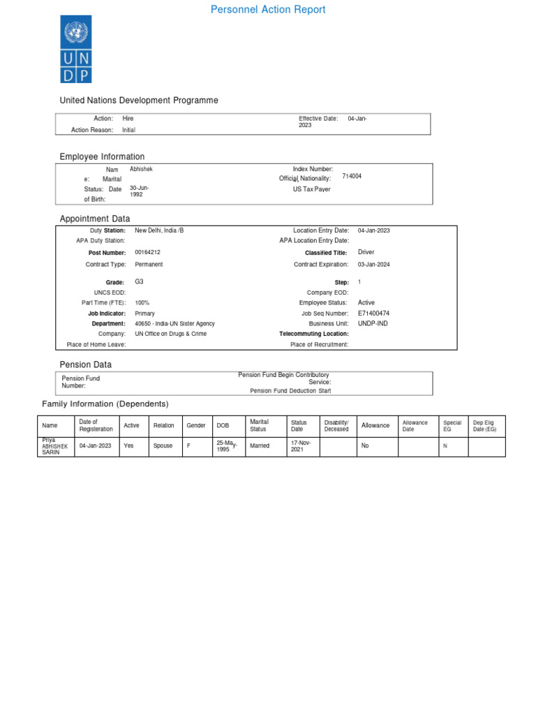 PAF Abhishek 3 | PDF | Pension | Government Finances