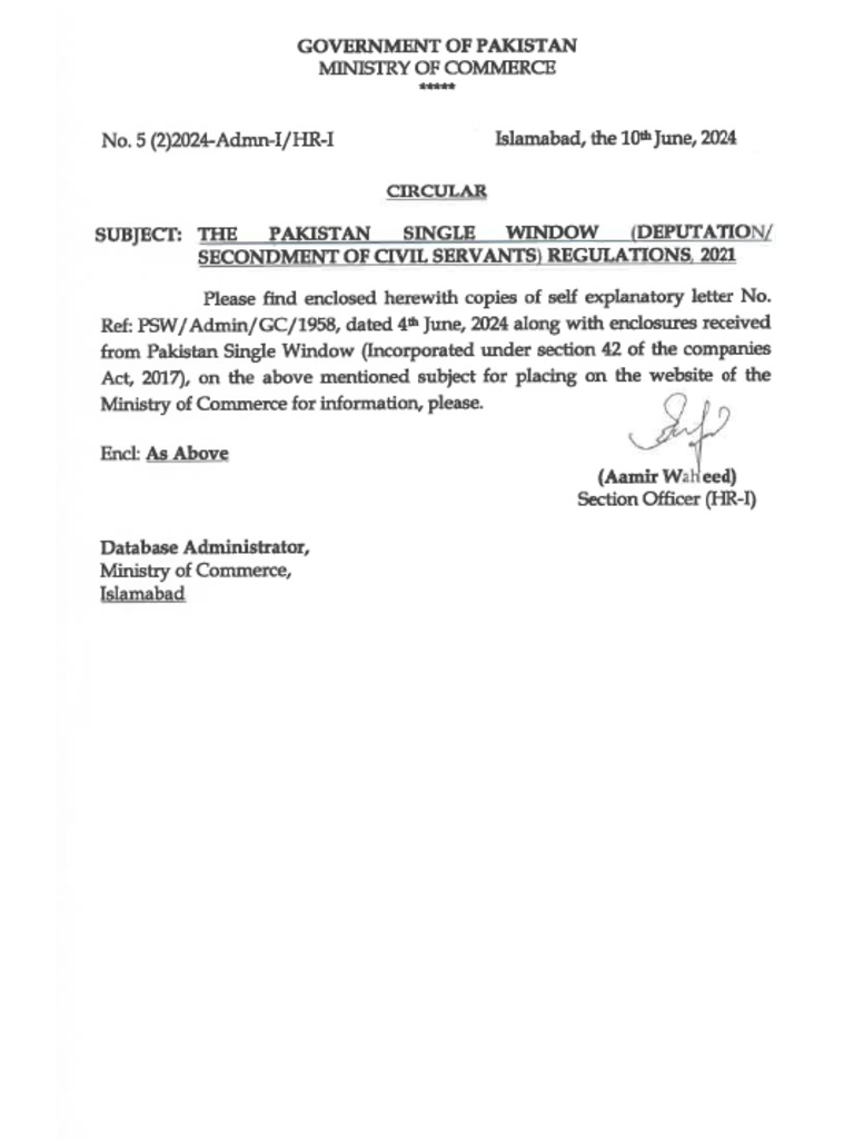 Deputation PSW | PDF