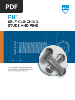 Self-Clinching Nut Data Sheet (PEM) | PDF | Nut (Hardware) | Screw