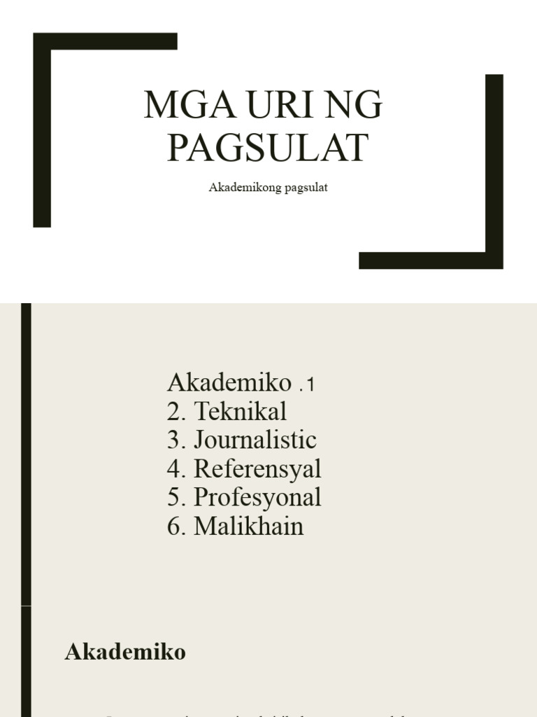 Pagsulat | PDF