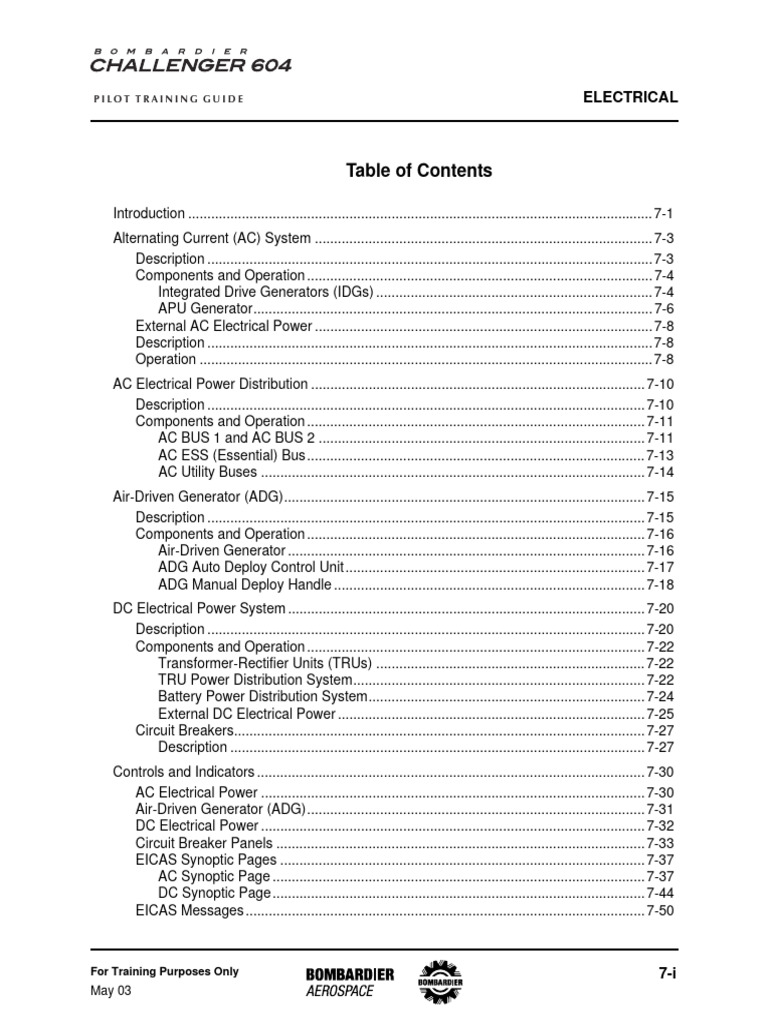CL 604-Electrical | PDF | Alternating Current | Electric Generator