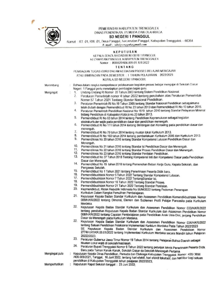 SK PBM 2 TAHUN - Compressed | PDF