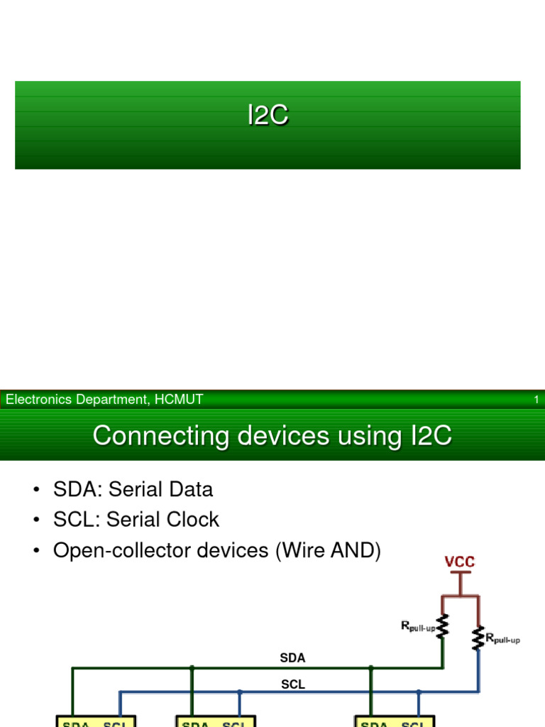 8 I2c | PDF | Computing | Data Transmission